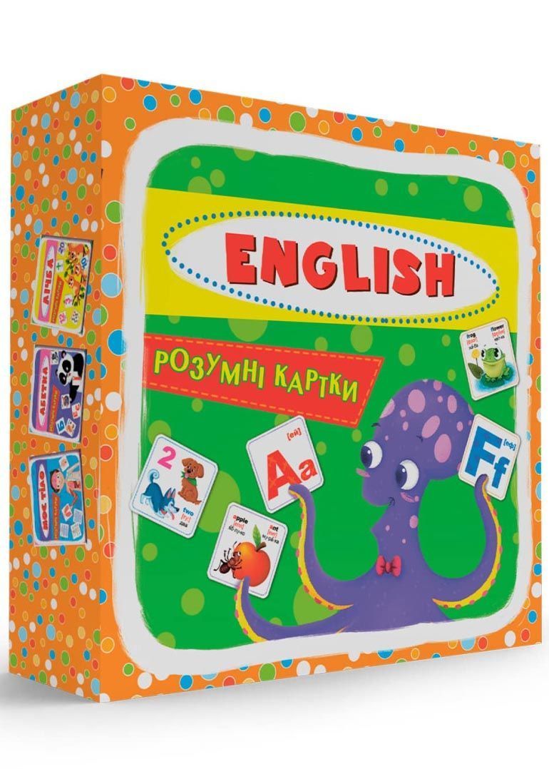 Розумні картки English ABC 30 карток купити за 140 грн в інтернет ...